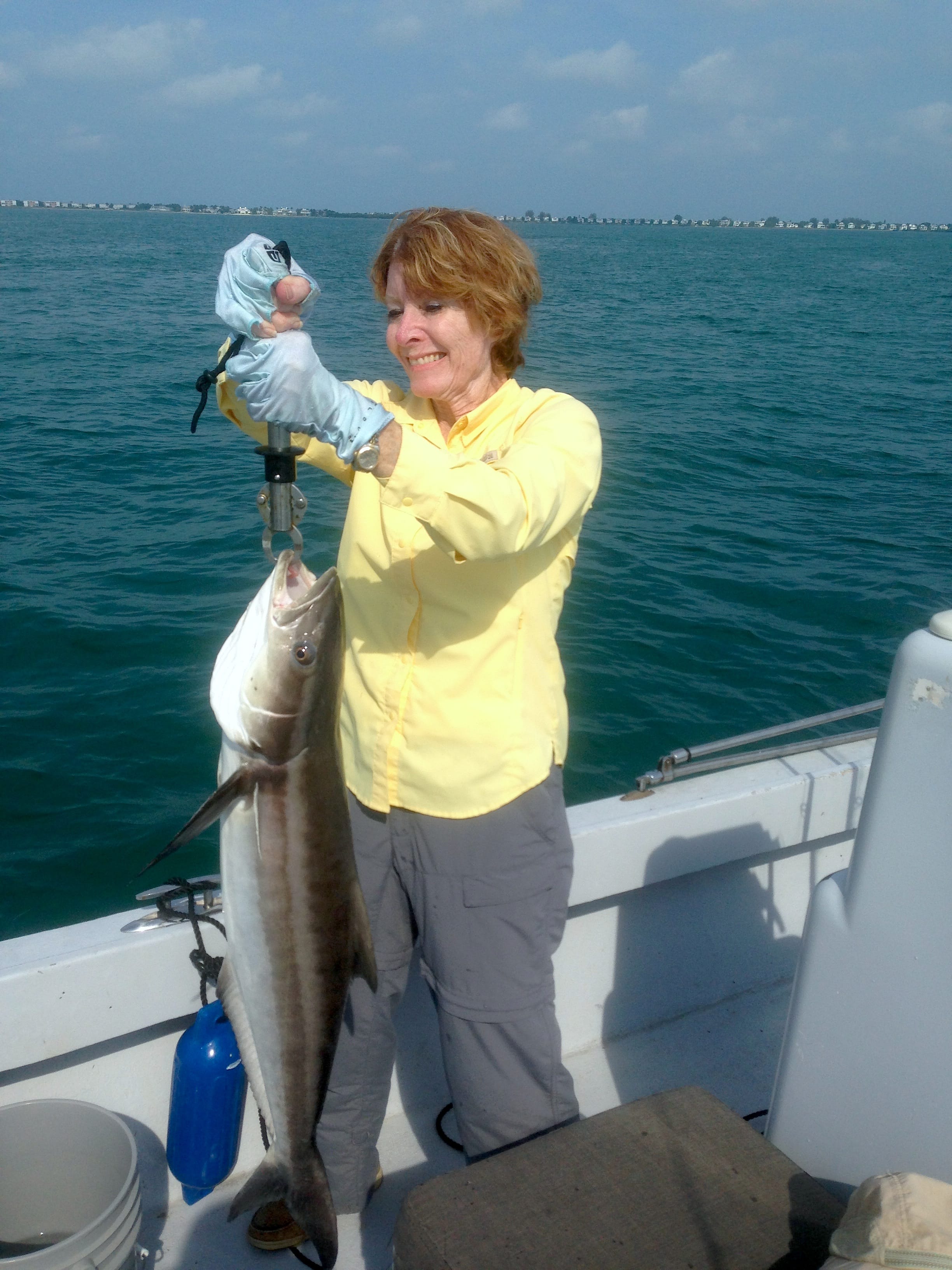 Captiva Fishing Report: Cobia caught near Boca Grande Pass ~ Sanibel ...