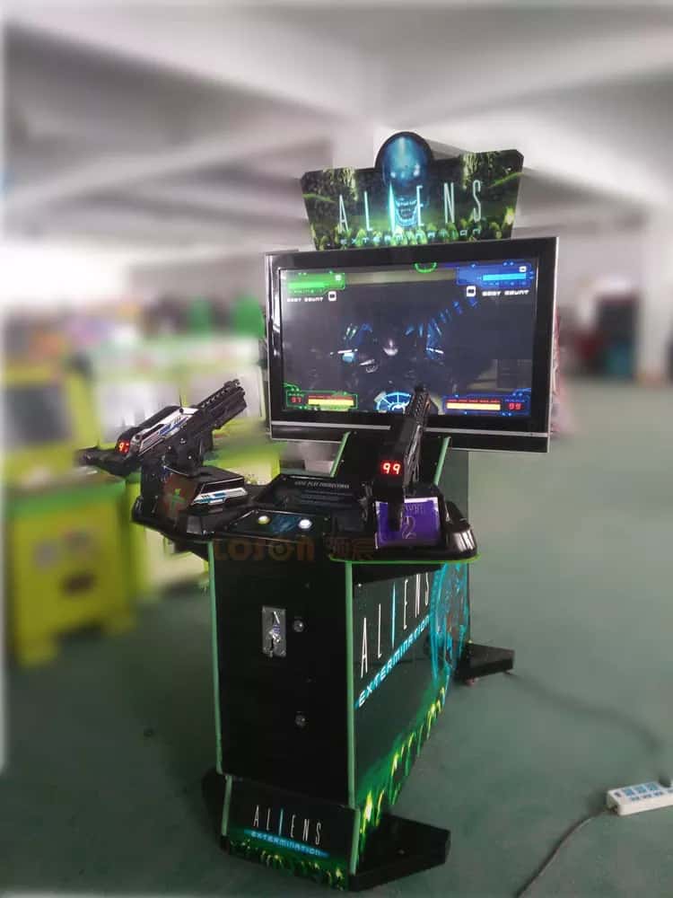 Alien Shooting Game Arcade Machine – Carnival World
