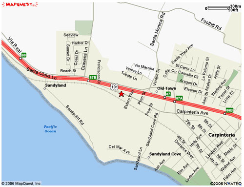 Carpinteria On Map