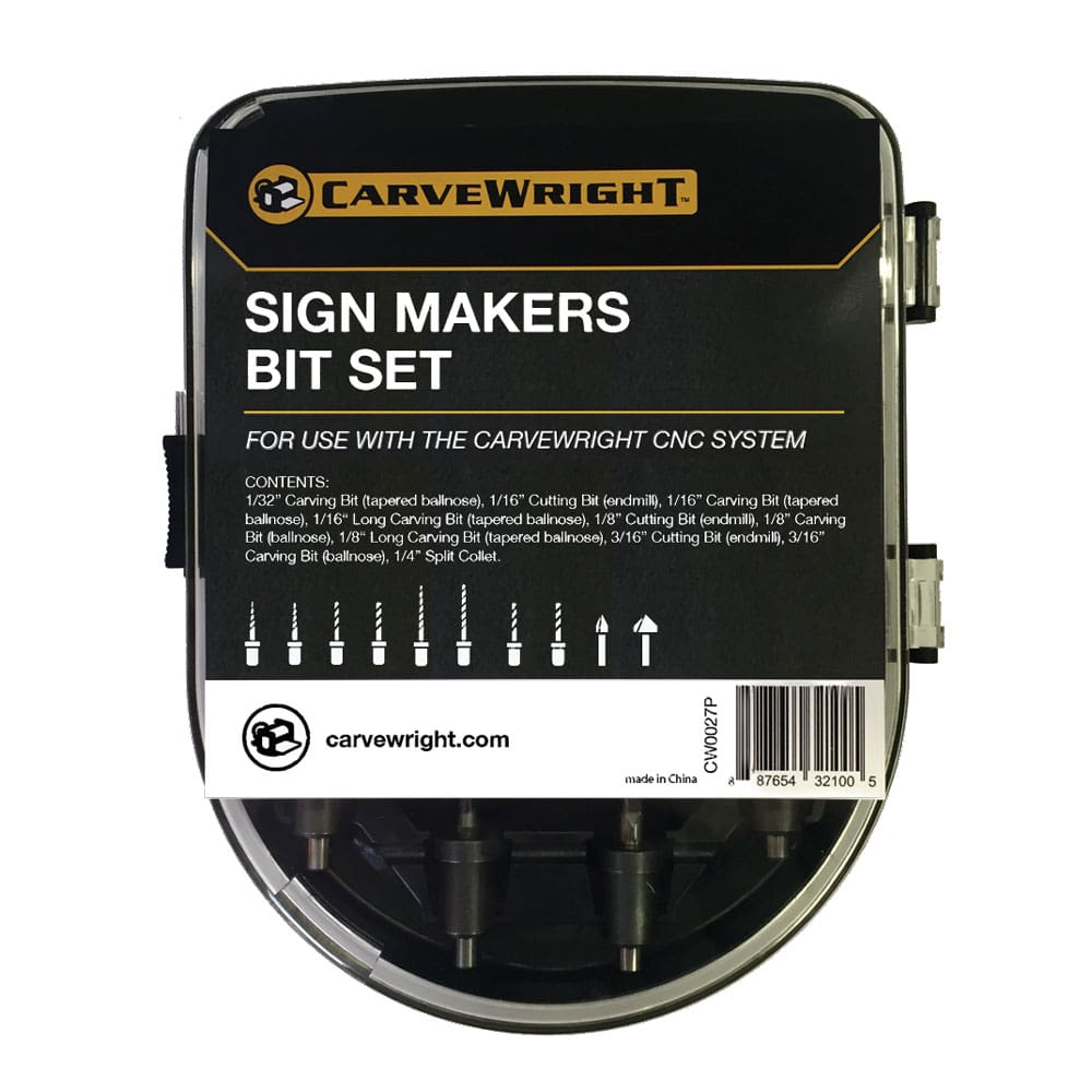 SignMaker_Bit-Set - CarveWright CNC Router Systems