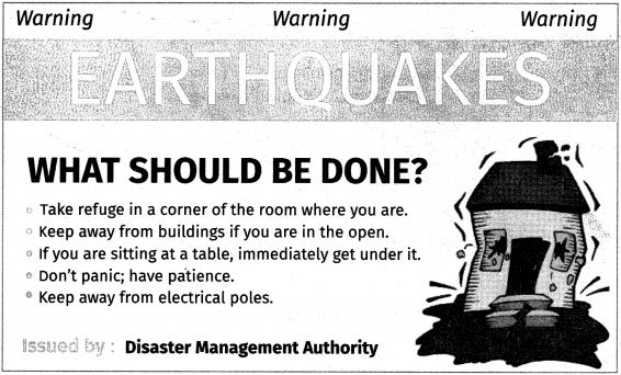 Poster Writing Class 11 Format, Examples - CBSE Sample Papers