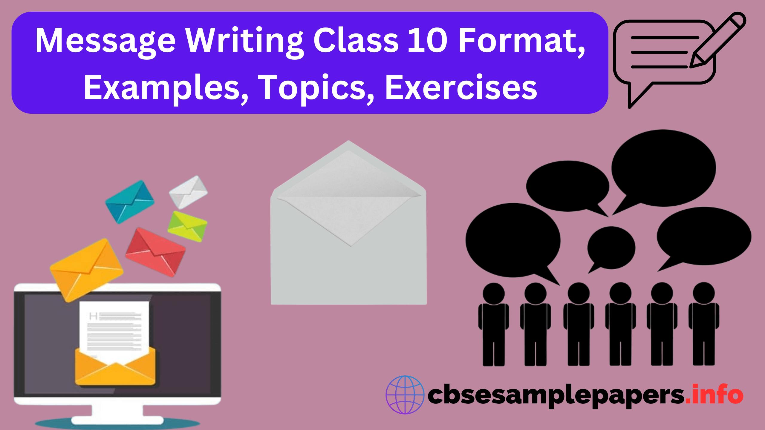 Message Writing Class 10 Format, Examples, Topics, Exercises - CBSE ...