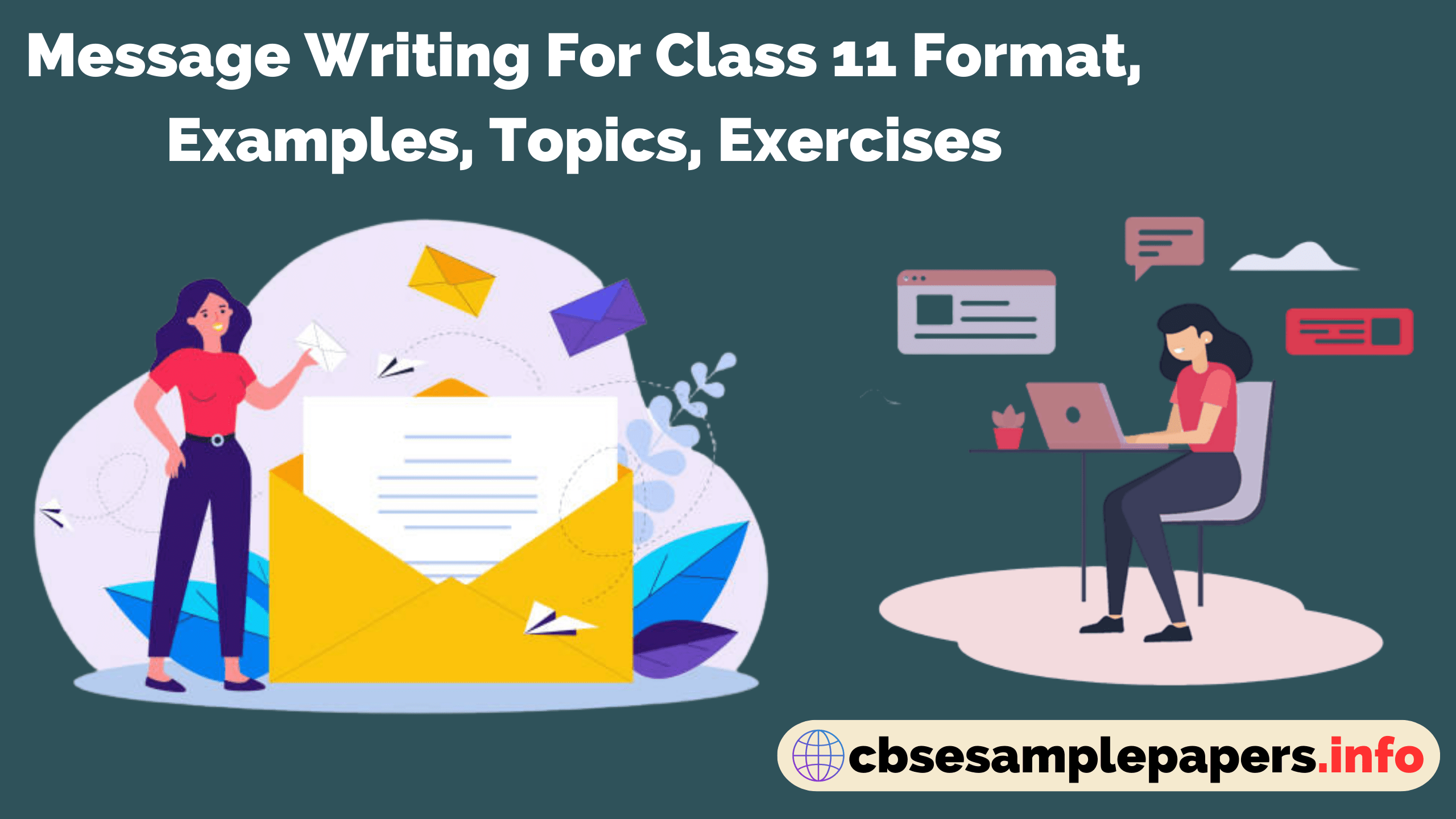 Message Writing For Class 11: Format, Examples, Topics, Exercises - CBSE Sample Papers
