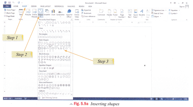 Cbse Notes For Class 5 Computer In Action More On Microsoft Word 2013 Cbse Tuts