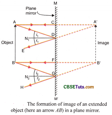 Reflection of Light From Plane Surfaces - CBSE Tuts