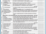 Audit Checklist Template Word