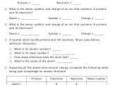 Atomic Structure Worksheet Answers Get The Key To Understanding Atomic