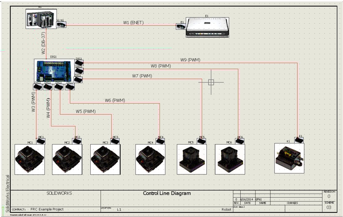 How To Draw Electrical Schematics In Solidworks Circuit Diagram