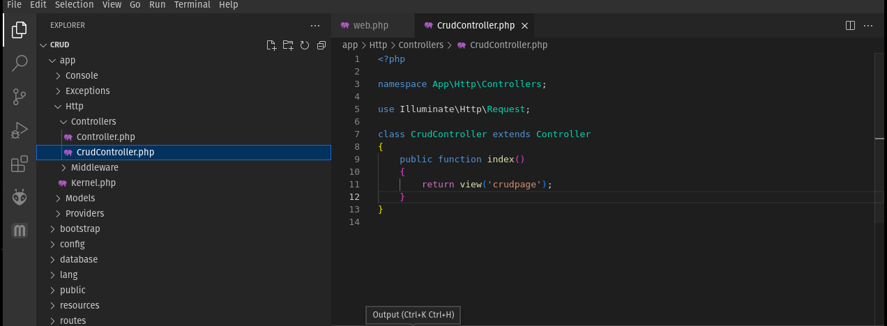 CRUD Laravel Beginner Guide Step By Step | CHIPPIKO