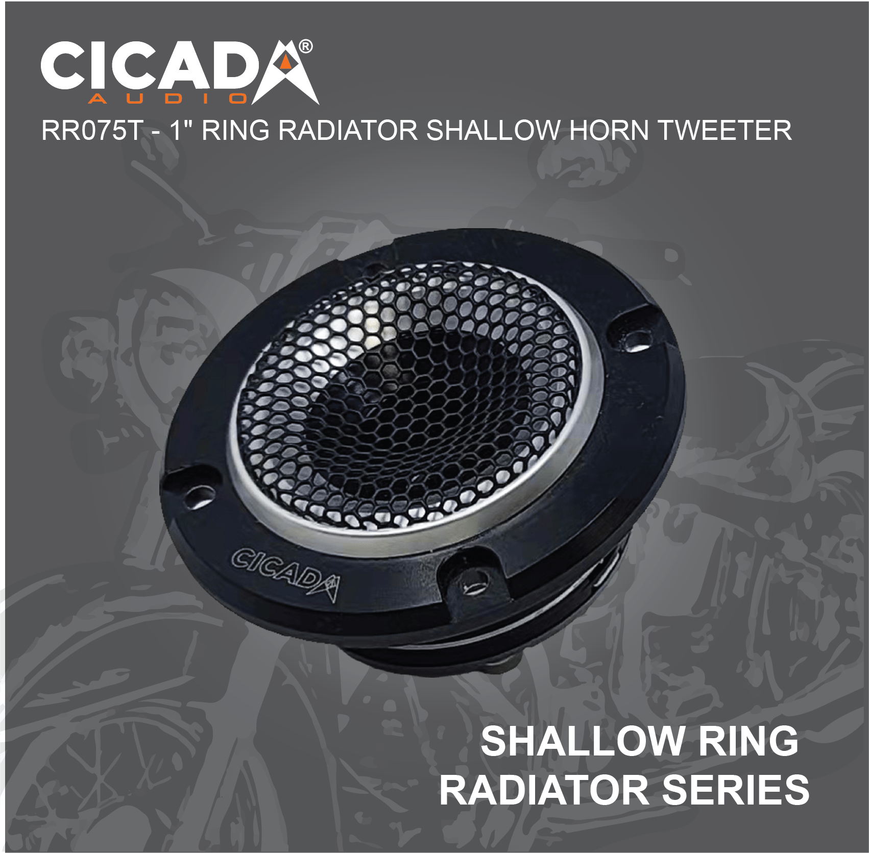 Best Amplified Motorcycle Audio Speakers - Cicada Audio