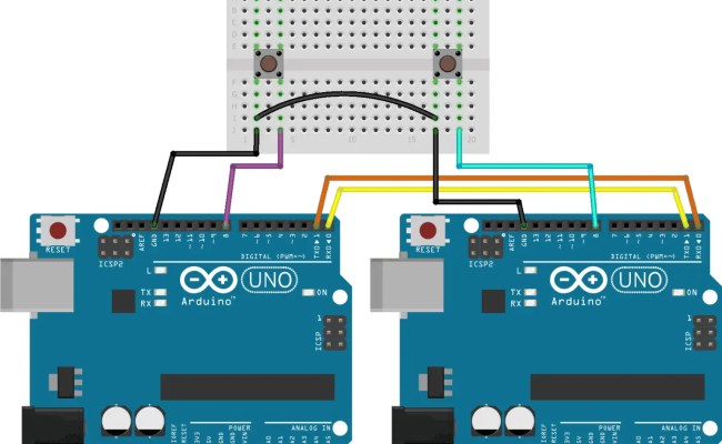 How To Set Up Uart Communication On The Arduino Circuit Basics Eroppa
