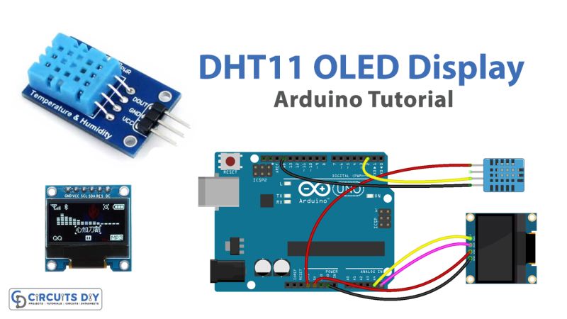 Dht11 Temperature And Humidity Sensor Arduino Code With Oled at Zoe ...