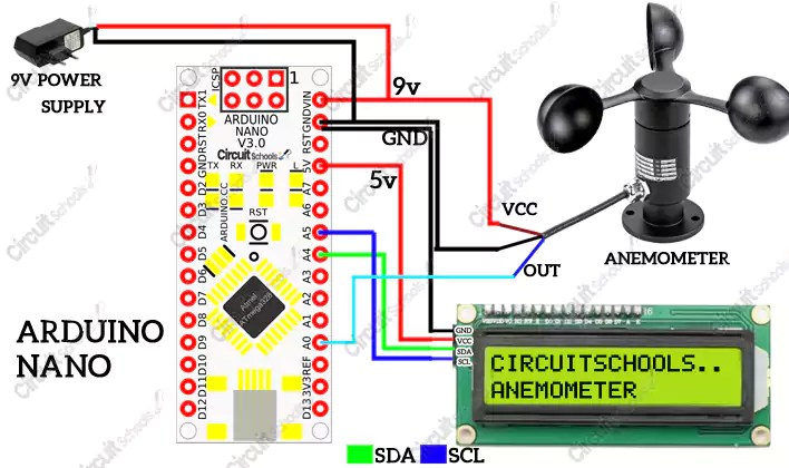 Ultrasonic Anemometer Circuit Diagram Circuit Diagram