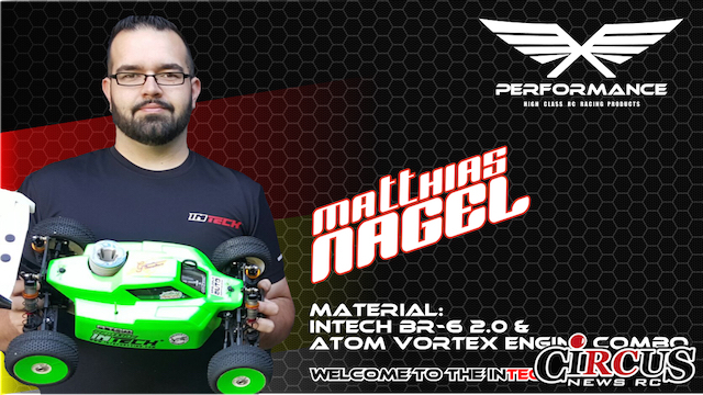 Matthias Nagel rejoint la team Intech Racing pour 2016 - Circus RC News