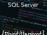 Using Sql Server Pivot Unpivot