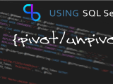 Sql Server Using Pivot And Unpivot Together