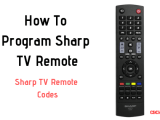 How To Program Sharp Tv Remote Sharp Tv Remote Codes