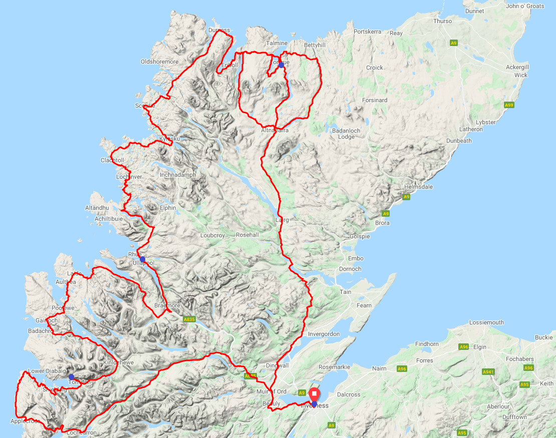 Alternative North Coast 500 (NC500)