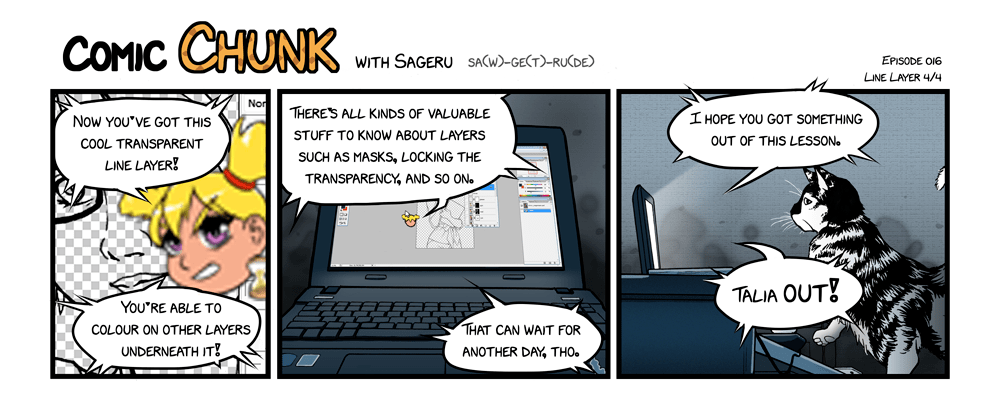 Comic Chunk #16: Line Layer 4/4 – Cloudscape Comics