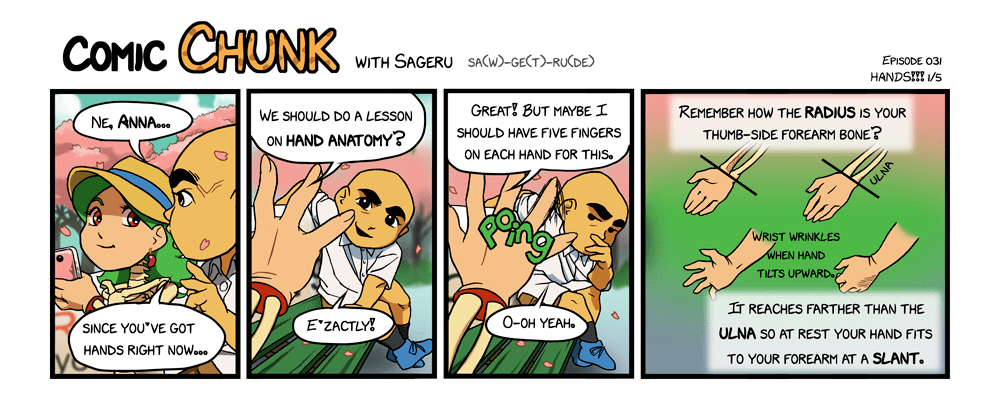 Comic Chunk #31: Hands!!! – Cloudscape Comics