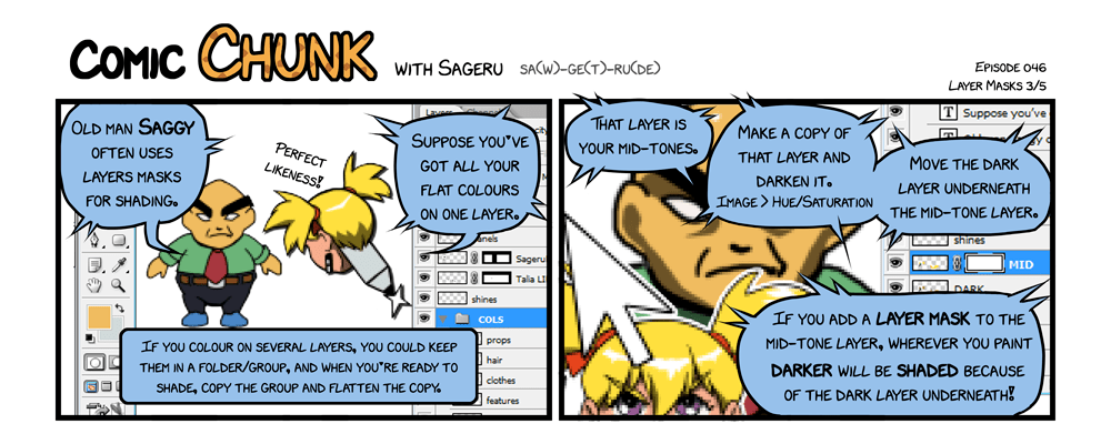 Comic Chunk #46: Layer Masks 3/5 – Cloudscape Comics