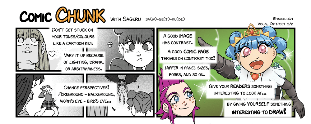 Comic Chunk #64: Visual Interest 2/2 – Cloudscape Comics