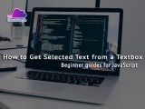 How To Get Selected Text From A Textbox Using Javascript