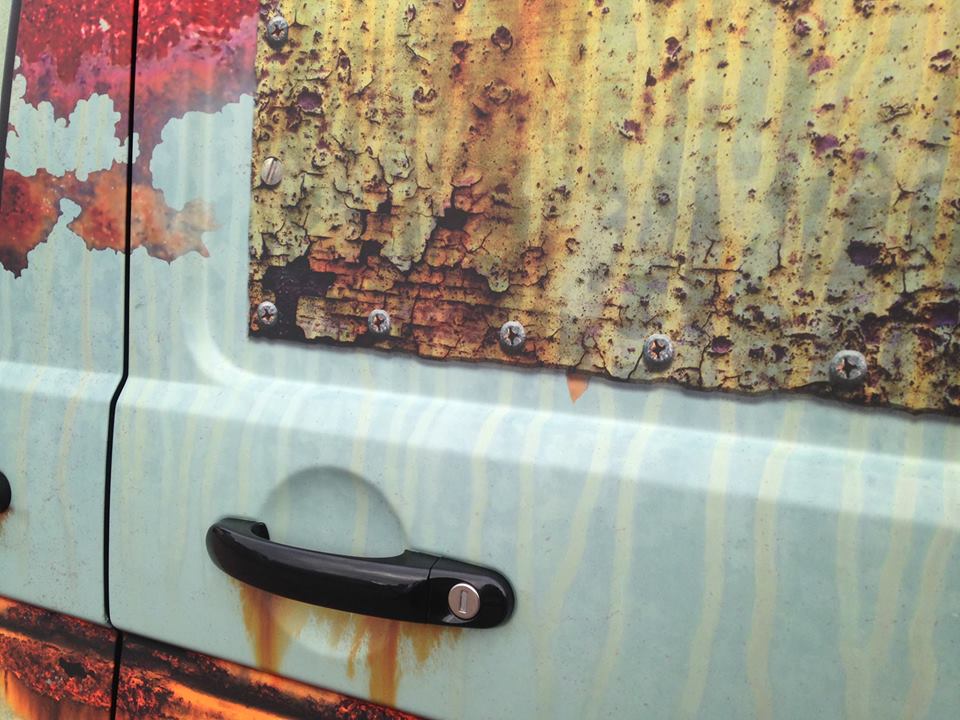 Unique ‘Rust-look’ 2014 VW T5 Sportline – Clyde Wraps