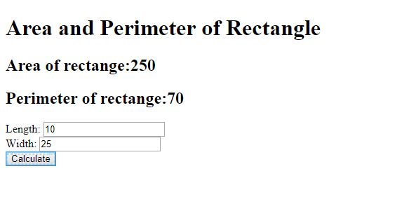 Pseudocode to Calculate Area and Perimeter of Rectangle - Programming Code Examples