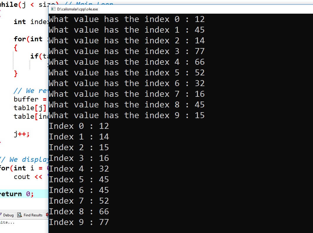 Sort An Array In Ascending Order In C Programming Code Examples