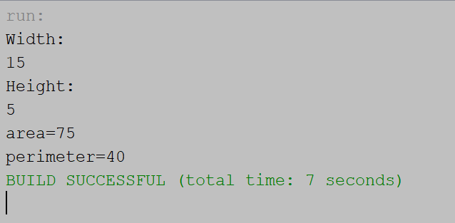Java Program to Calculate Area and Perimeter of Rectangle - Programming Code Examples