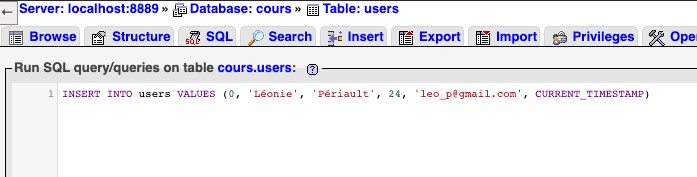 SQL INSERT INTO – Data Insertion in database – Programming Code Examples
