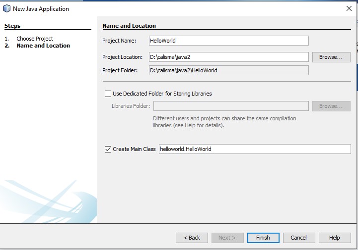 Write And Execute First Java Program In Netbeans Programming Code 4147