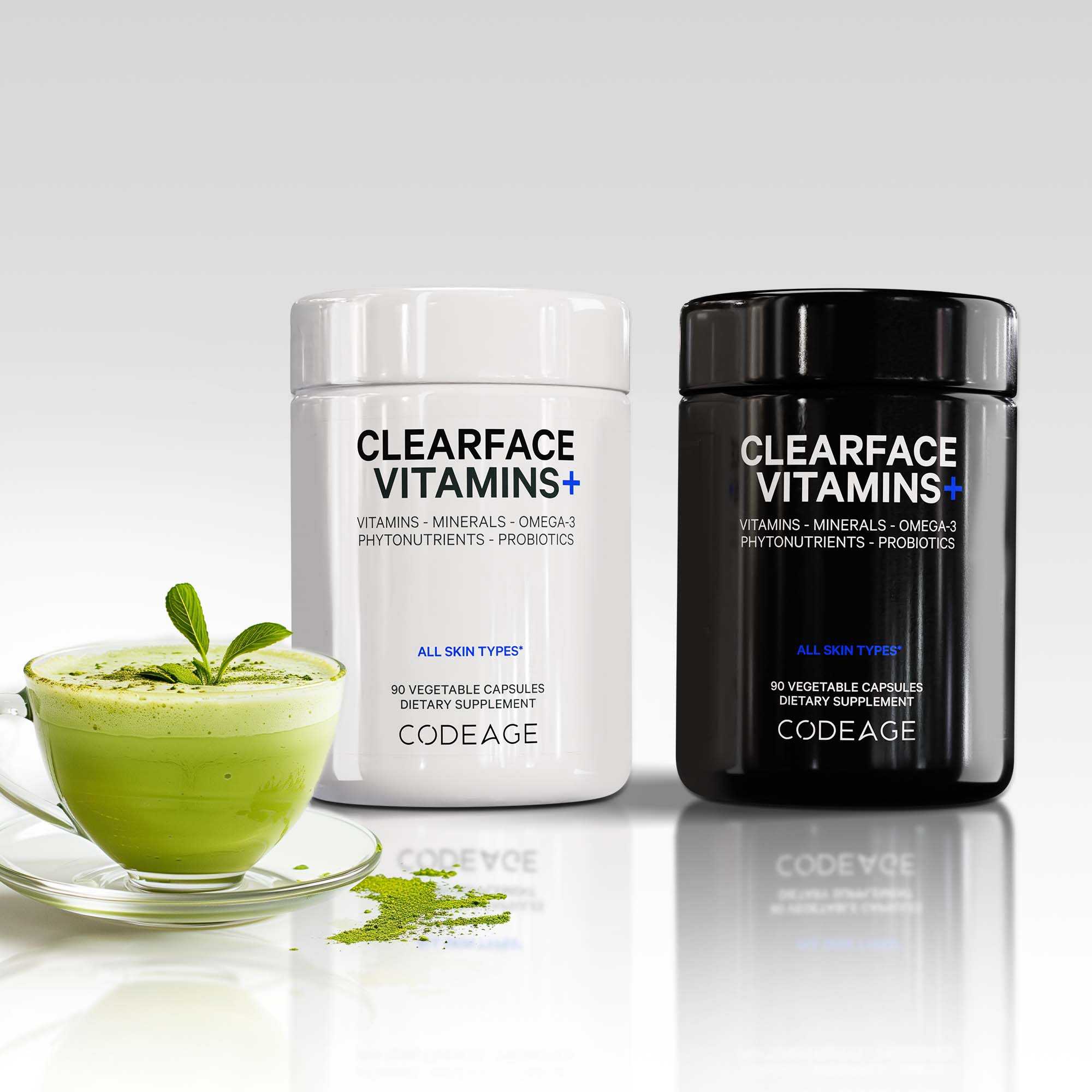 Codeage Clearface Vitamins A E Zinc Niacin Pantothenic Acid Skin