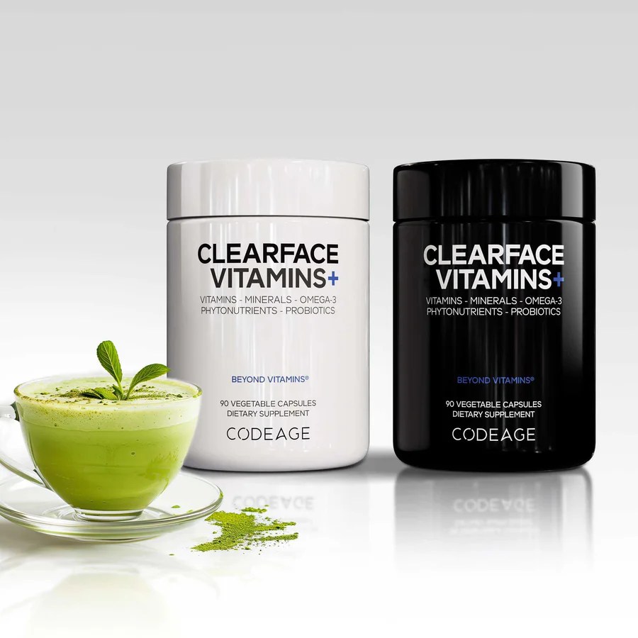 Codeage Clearface Vitamins A E Zinc Niacin Pantothenic Acid Skin