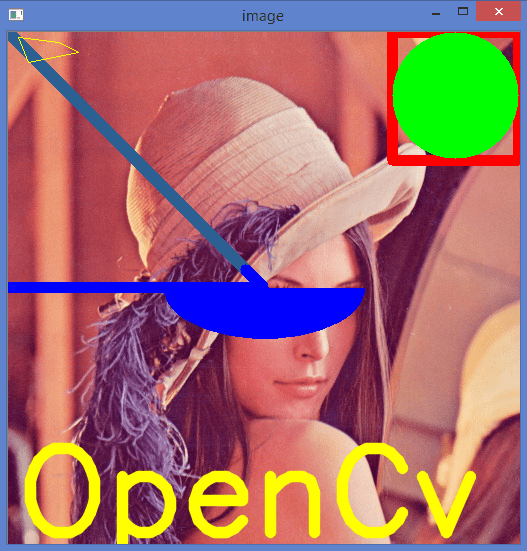 Opencv Python Tutorial For Beginners Draw Geometric Shapes On Images Using Python Opencv Pc 7202