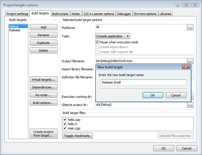 1 4 Create Projects From Build Targets Codeblocks Documentation - Ocean Patterns - Artistic 8K Collection