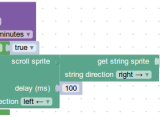 Codebug Tutorial Scrolling Text