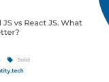 Solid Js Vs React Js What Is Better Code Entity Blog