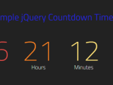 Jquery Countdown Timer With Seconds Php Programming Blog Codefixup