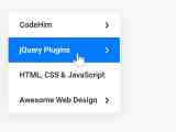 Jquery Vertical Menu With Submenu Stack Menu Codehim