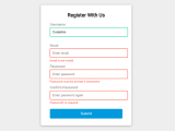 Form Validation In Javascript Code Codehim