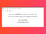 Simple Wysiwyg Editor Using Javascript Codehim