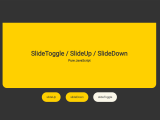 Javascript Slide Up Down Div From Bottom Codehim