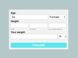 Calorie Calculator Source Code Codehim