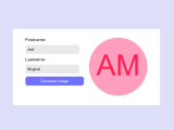 Generate Avatars With Initials From Name In Javascript Codehim