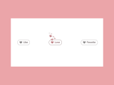 Interactive Heart Like Button In Css Codehim