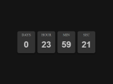 Javascript Canvas Countdown Timer Codehim