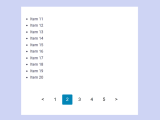 Javascript Pagination For List Items Codehim