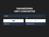 Javascript Unit Converter Source Code Codehim
